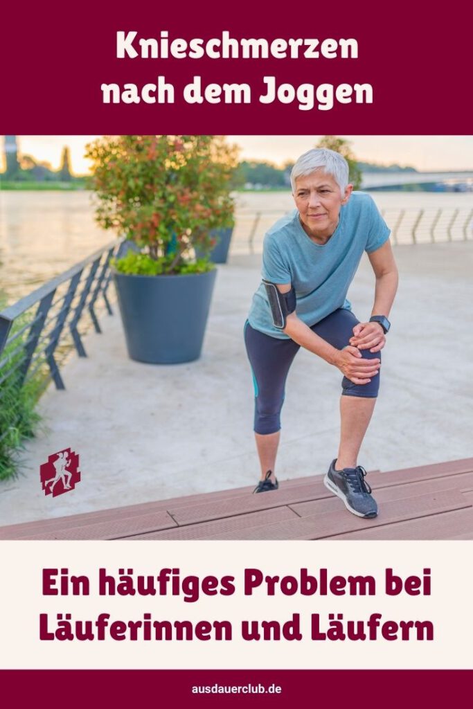 Knieschmerzen nach dem Joggen: Ein häufiges Problem bei Läufern